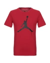 Jordan T-shirts In Red | ModeSens