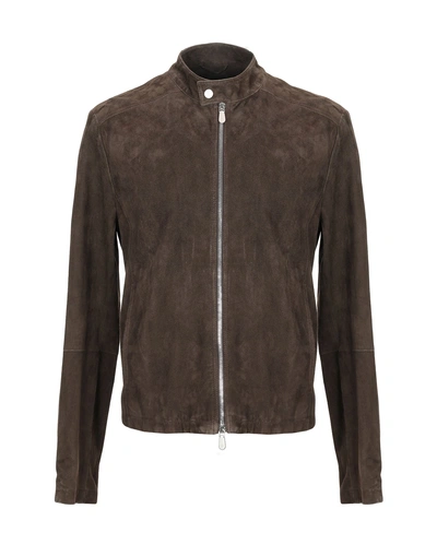 Eleventy Jackets In Dark Brown | ModeSens