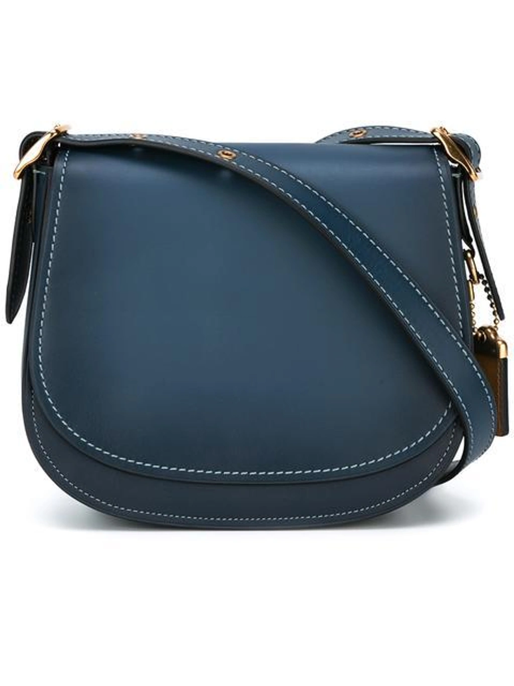Coach Stitching Detail Saddle Bag | ModeSens