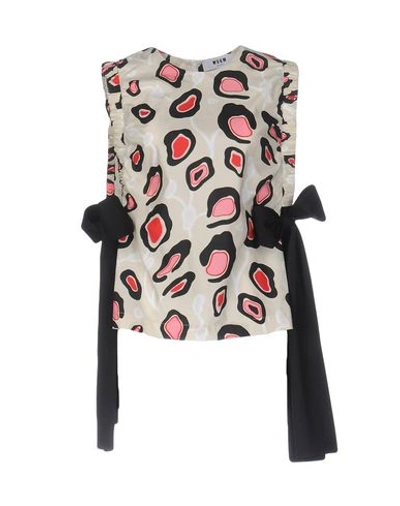 Msgm Top In Красный | ModeSens