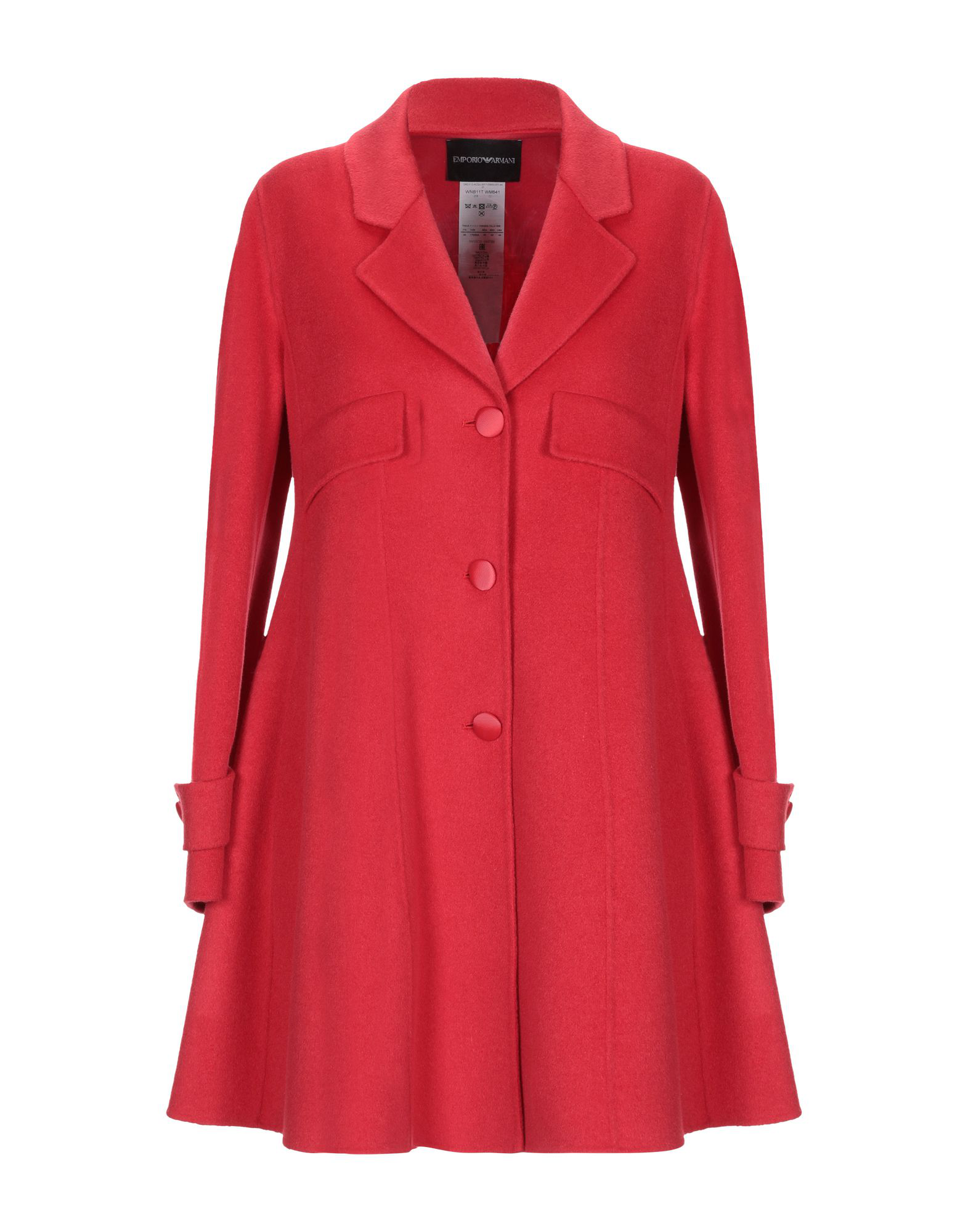 Emporio Armani Coat In Red | ModeSens
