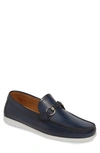 Magnanni Marbella Bit Loafer In Navy Suede | ModeSens