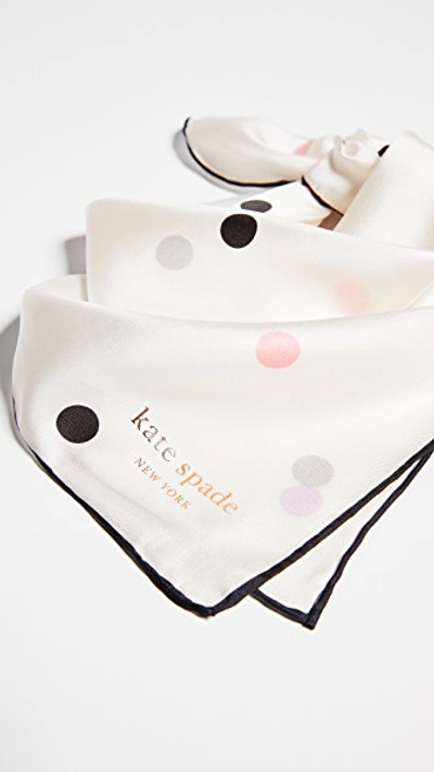 Kate Spade Bakery Dot Bandana In French Cream | ModeSens