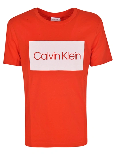 Calvin Klein Classic Logo Print T-shirt | ModeSens
