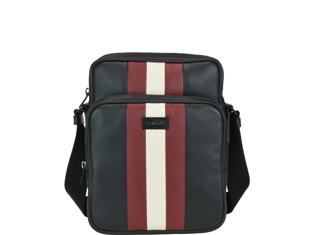 Bally Blomm Messenger Bag In Black | ModeSens