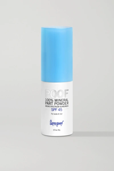 Supergoop ! Poof 100% Mineral Part And Scalp Powder Spf 45 0.71 oz/ 20 ...