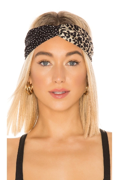 Genie By Eugenia Kim Penny Twist Mixed-print Headband In Leopard | ModeSens