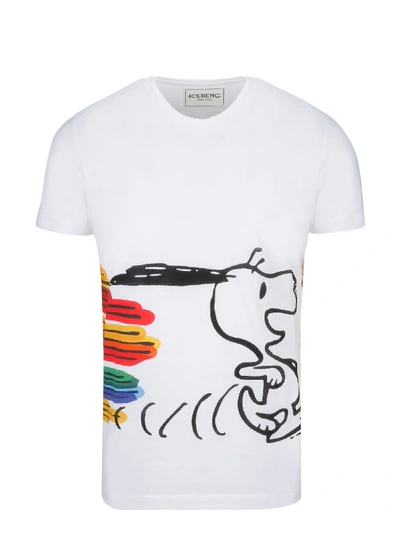 Iceberg Snoopy Print T-shirt | ModeSens