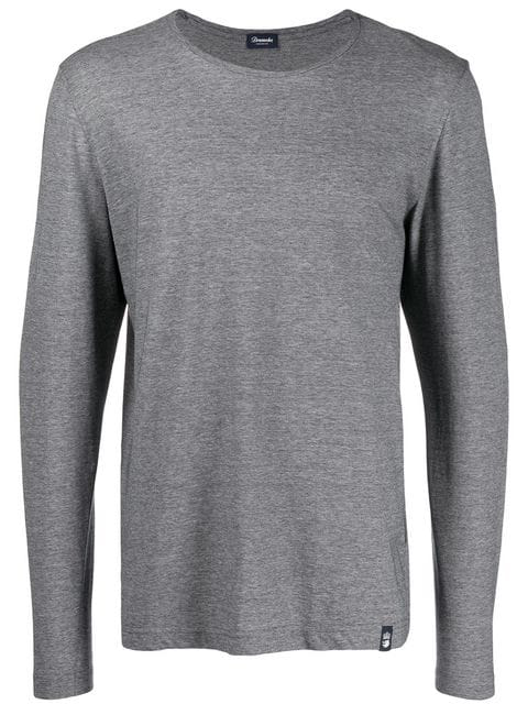 Drumohr Basic T-shirt - Grey | ModeSens