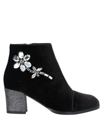 Alberto Gozzi Ankle Boot In Black | ModeSens
