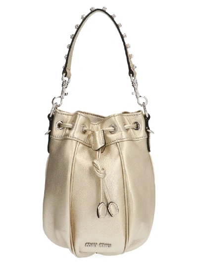 Miu Miu Bag In Gold | ModeSens