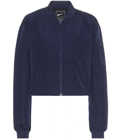 Nike Tech Pack Bomber Jacket In Blue | ModeSens