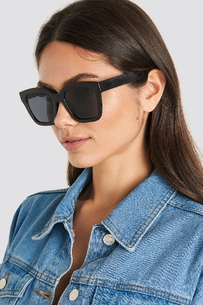 Corlin Eyewear Modena Sunglasses Black In Smoke | ModeSens
