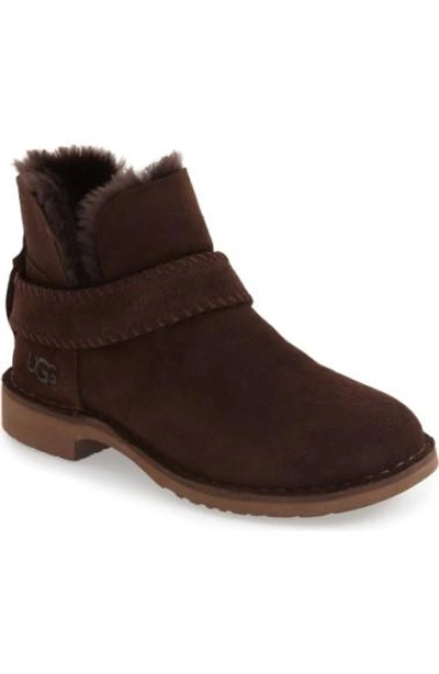 Ugg Mckay Water Resistant Bootie In Chocolate Suede | ModeSens