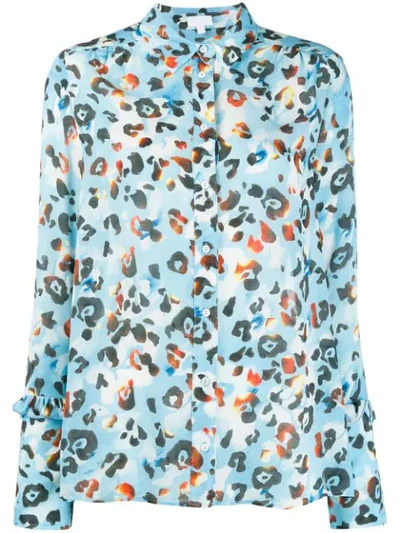 Lala Berlin Abstract Print Shirt In 55514 Leo Water | ModeSens