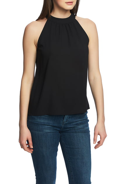 1.state Sleeveless Top In Rich Black | ModeSens 1.state Sleeveless Top In Rich Black | ModeSens
