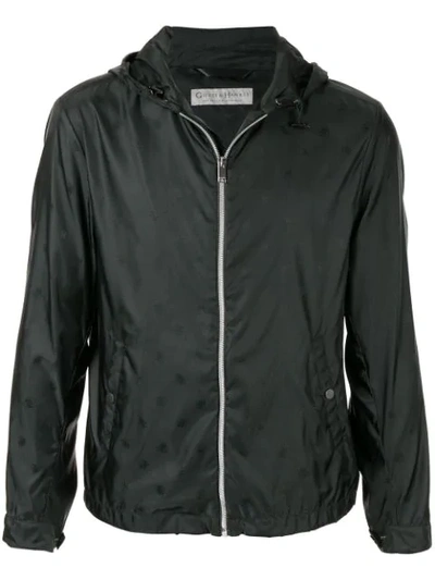 Gieves & Hawkes Zipped Hooded Jacket In Black | ModeSens