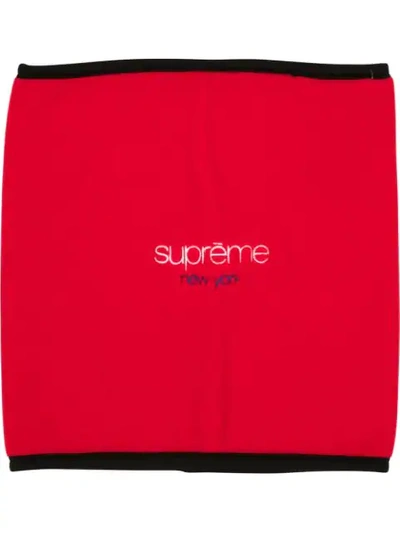 Supreme Fleece Neck Gaiter In Red | ModeSens