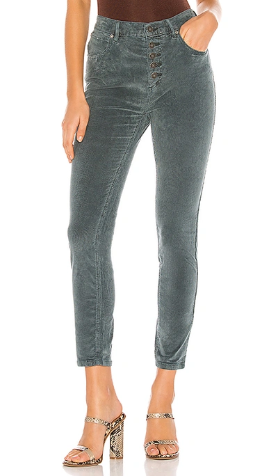 Free People Sun Chaser Cord Skinny In Navy | ModeSens