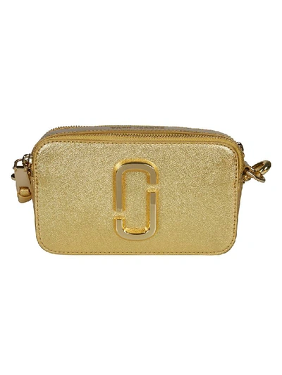 Marc Jacobs Symbol Plaque Shoulder Bag In Gold | ModeSens