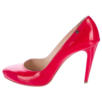Pre-owned Costume National Red Patent Leather Heels | ModeSens