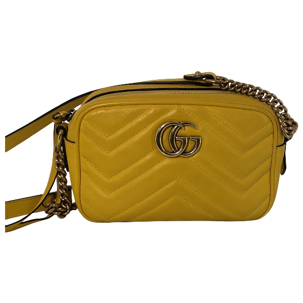 Gucci Yellow Handbag | semashow.com