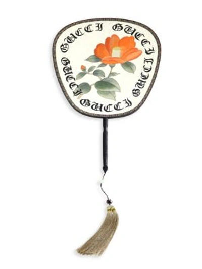 Gucci Gothic Modern Future Fan, Ivory In Bianco-multi | ModeSens