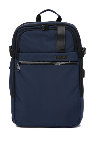 Duchamp Getaway Backpack Suitcase In Navy | ModeSens