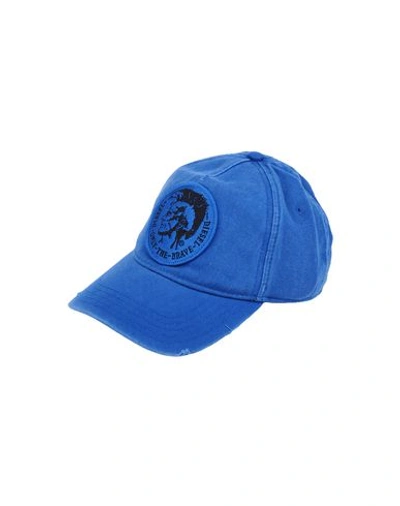 Diesel Hat In Blue | ModeSens