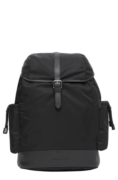 Burberry Watson Diaper Backpack In Black | ModeSens