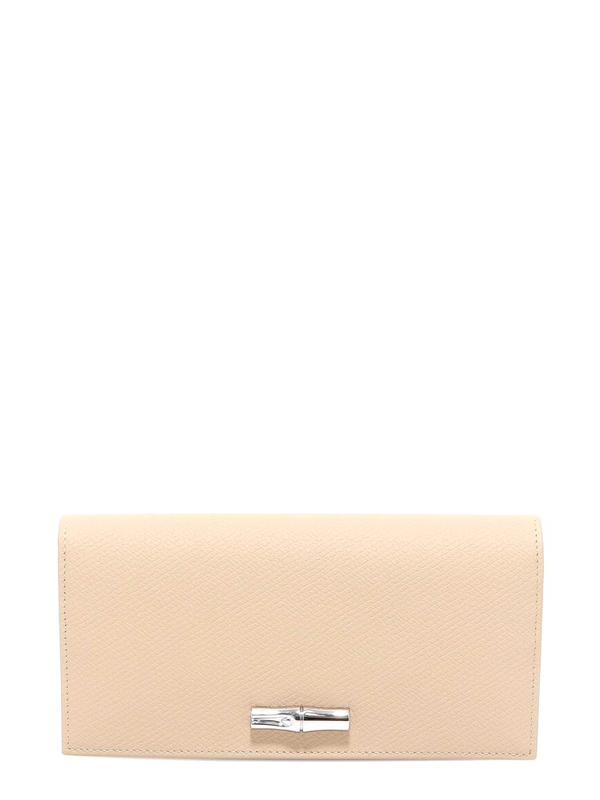 Longchamp Wallet In Beige | ModeSens