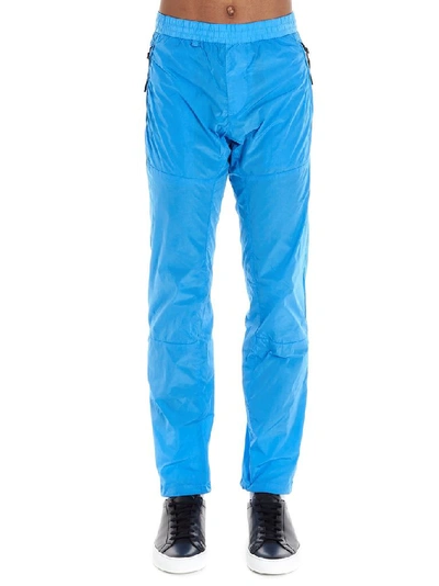 C.p. Company Cp Company Men's Light Blue Polyamide Pants | ModeSens