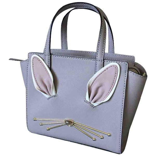 Kate Spade Grey Leather Handbag | semashow.com