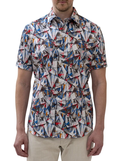 Robert Graham Hollick Short Sleeve Shirt In Multi | ModeSens