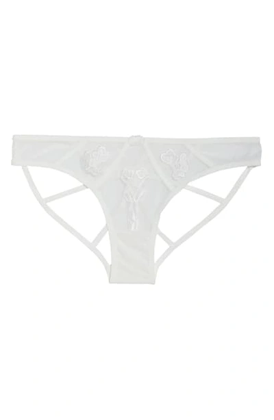 Bluebella Nova Applique Caged Briefs In Ivory | ModeSens