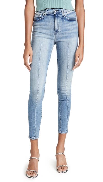 Jonathan Simkhai Standard Rae High Waisted Skinny Ankle Jean With Dart ...