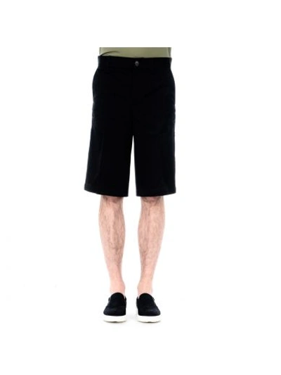 Givenchy Black Star Detail Cotton Shorts | ModeSens