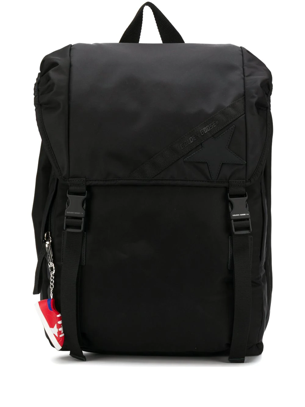 Golden Goose Deluxe Brand Journey Backpack Gma00147. A000146 In Black ...