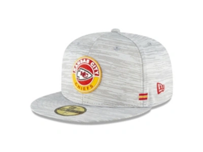 New Era Kansas City Chiefs On-field Sideline 59fifty Cap In Gray | ModeSens