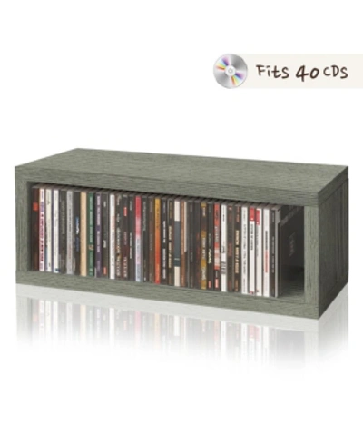 Way Basics Stackable Cd Storage Rack In Grey | ModeSens