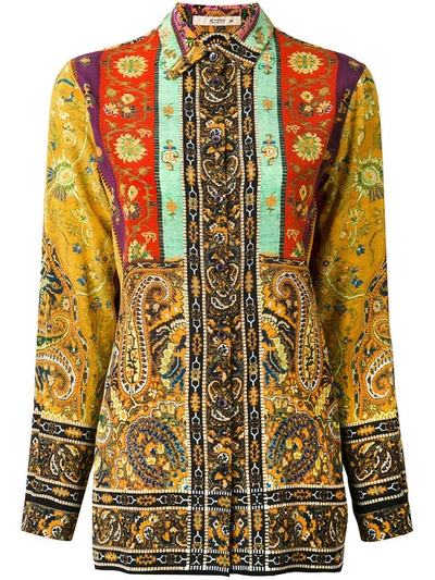 Etro Multi-print Shirt | ModeSens