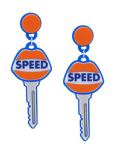 Yazbukey Multicolor Speed Earrings | ModeSens