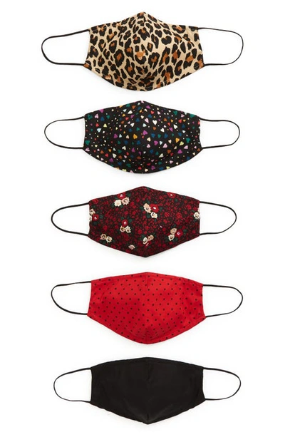 Safety Smile Assorted 5-pack Adult Face Masks In Multi | ModeSens