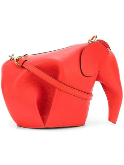 Loewe 'mini Elephant' Crossbody Bag - Red | ModeSens