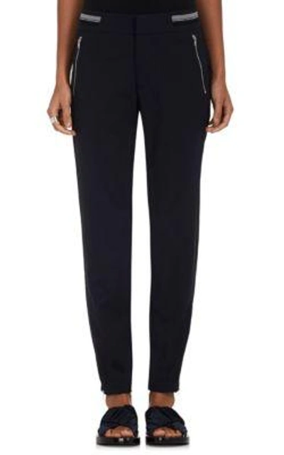 Tim Coppens Stretch-wool Jogger Pants In Navy | ModeSens