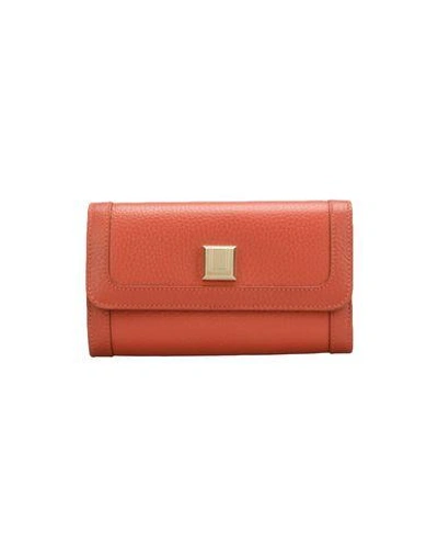 Emanuel Ungaro Wallet In Coral | ModeSens