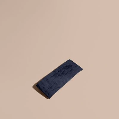 Burberry Pleated Silk Cummerbund In Midnight | ModeSens