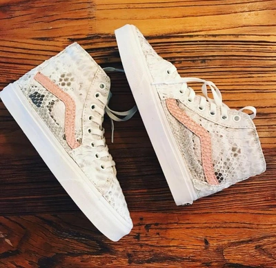 Taxidermy Custom Python Vans Sk8 Hi | ModeSens