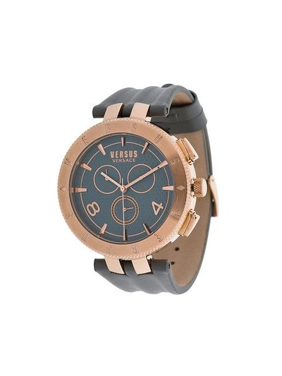 Versus New Logo Chrome Watch | ModeSens