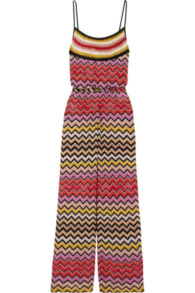 Missoni Metallic Crochet-knit Jumpsuit | ModeSens Missoni Metallic Crochet-knit Jumpsuit | ModeSens
